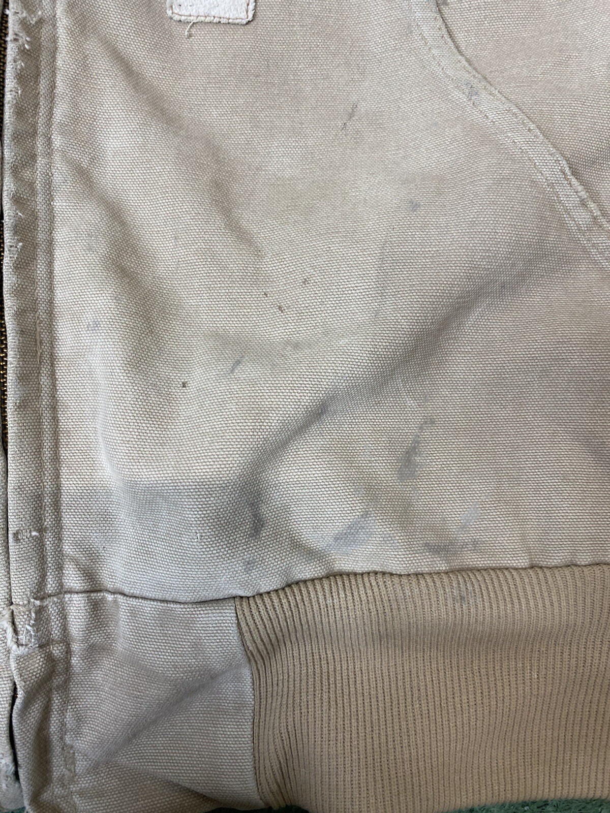 Vintage Carhartt J25 SDL Hooded Duck Canvas Jacket Si… - Gem