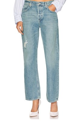 $228 Citizens Of Humanity Neve Low Slug Relaxed Jeans Sz 27 In Bowie ...