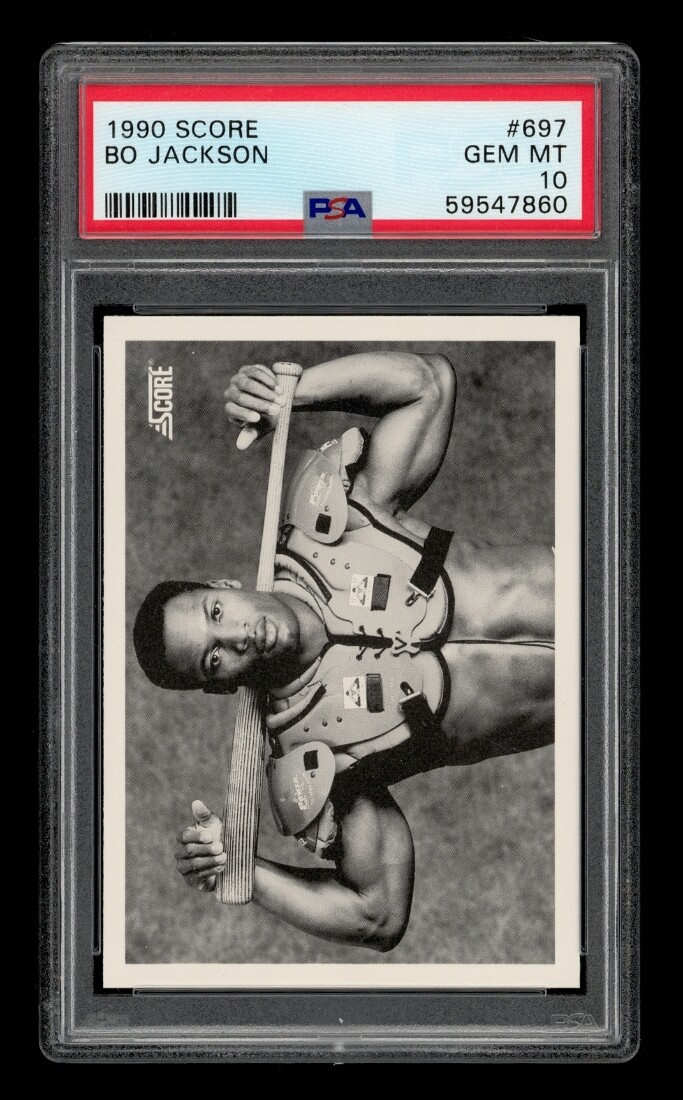 Bo Jackson 1990 Score #697 Base Price Guide - Sports Card Investor
