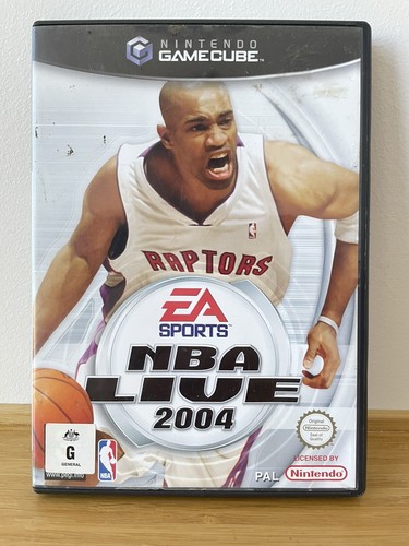 NBA LIVE 2004 EA SPORTS NINTENDO GAMECUBE Basketball Game Vince Carter ...