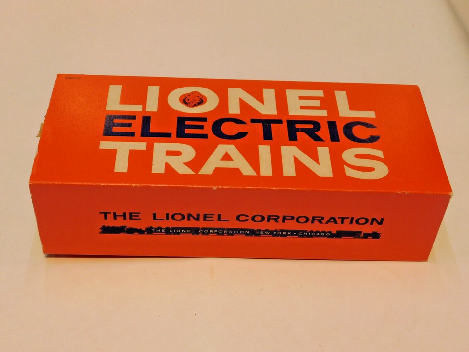 ORIGINAL LIONEL POSTWAR 1872 STEAM ENGINE LOCOMOTIVE EMPTY BOX W/SLEEVE ...