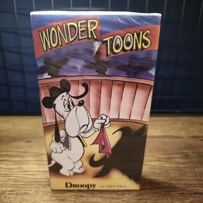 Wonder Toons Featuring Droopy And Many More VHS 1996 NEW Sealed | eBay