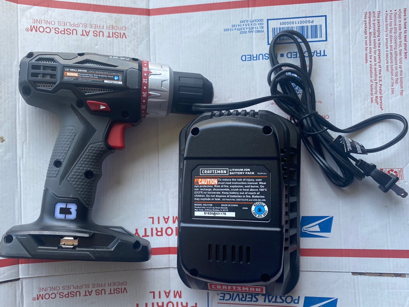 Craftsman C3 5275.1 19.2V Cordless Drill Set for sale online | eBay