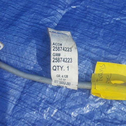 Genuine GM Automatic Transmission Auxiliary Fluid Cooler Inlet Line ...