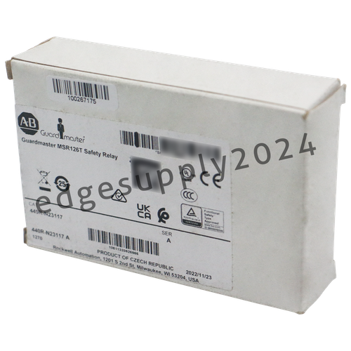 New Allen-Bradley 440R-N23117 Safety Relay,MSR126T,24V AC/DC,Automatic ...