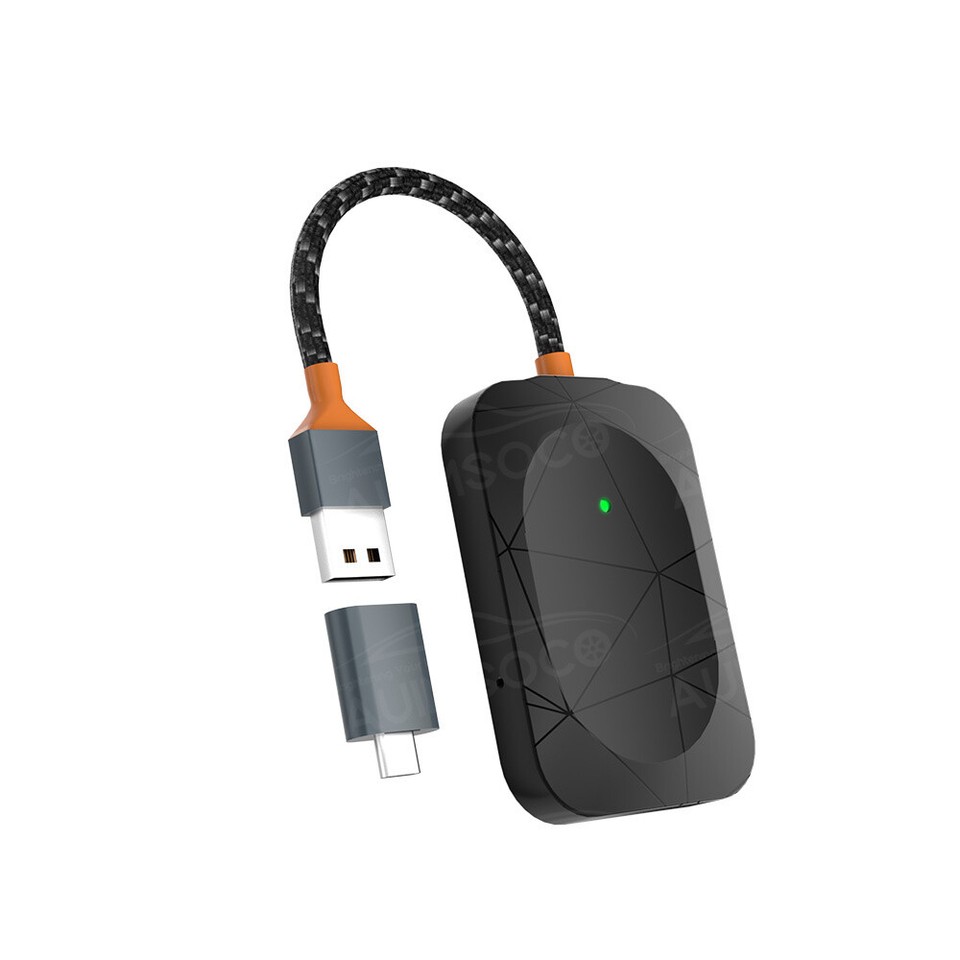 Wireless CarPlay Adapter Dongle USB For Apple iOS Car Auto Navigation ...