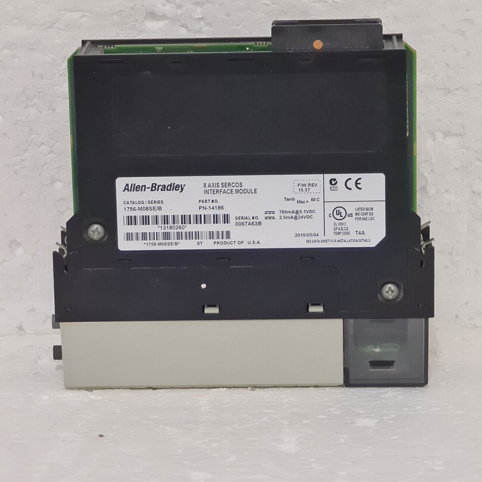 Module servo SERCOS 8 axes ControlLogix Allen Bradley 1756-M08SE /B | eBay