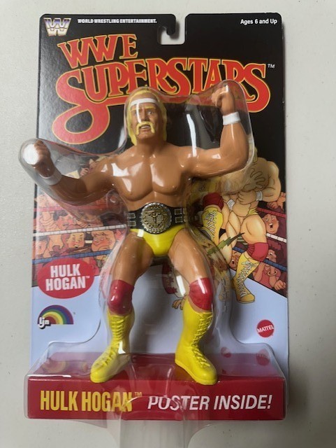 MATTEL WWE SUPERSTARS RETRO LJN BLACK CARD CHASE HULK HOGAN TARGET ...