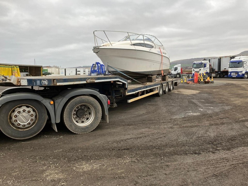 Nooteboom 3 axle Extending Low loader trailer | eBay UK