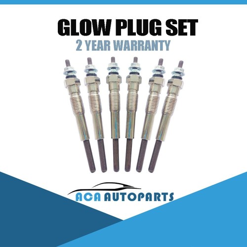 GLOW PLUGS SET(6) FIT FOR TOYOTA LANDCRUISER HJ60 82-88,HJ75 84-86 2H ...