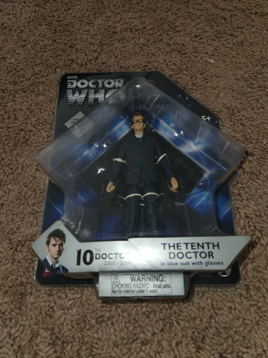 Tenth Doctor Blue Suit And Glasses