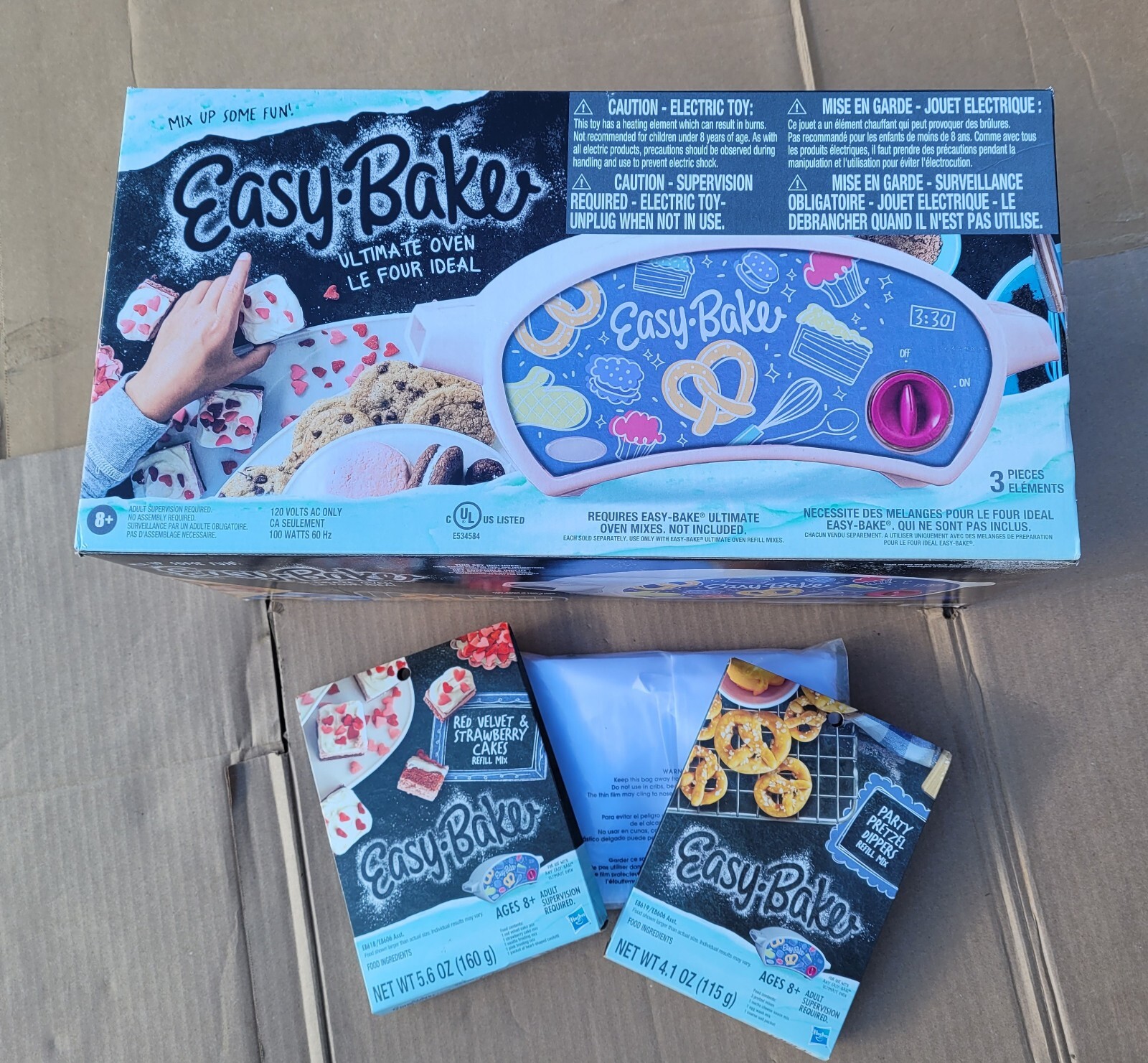 Easy-Bake Oven Ultimate Creative Set Incl Oven, Pan, Spatula, 2 Mixes ...