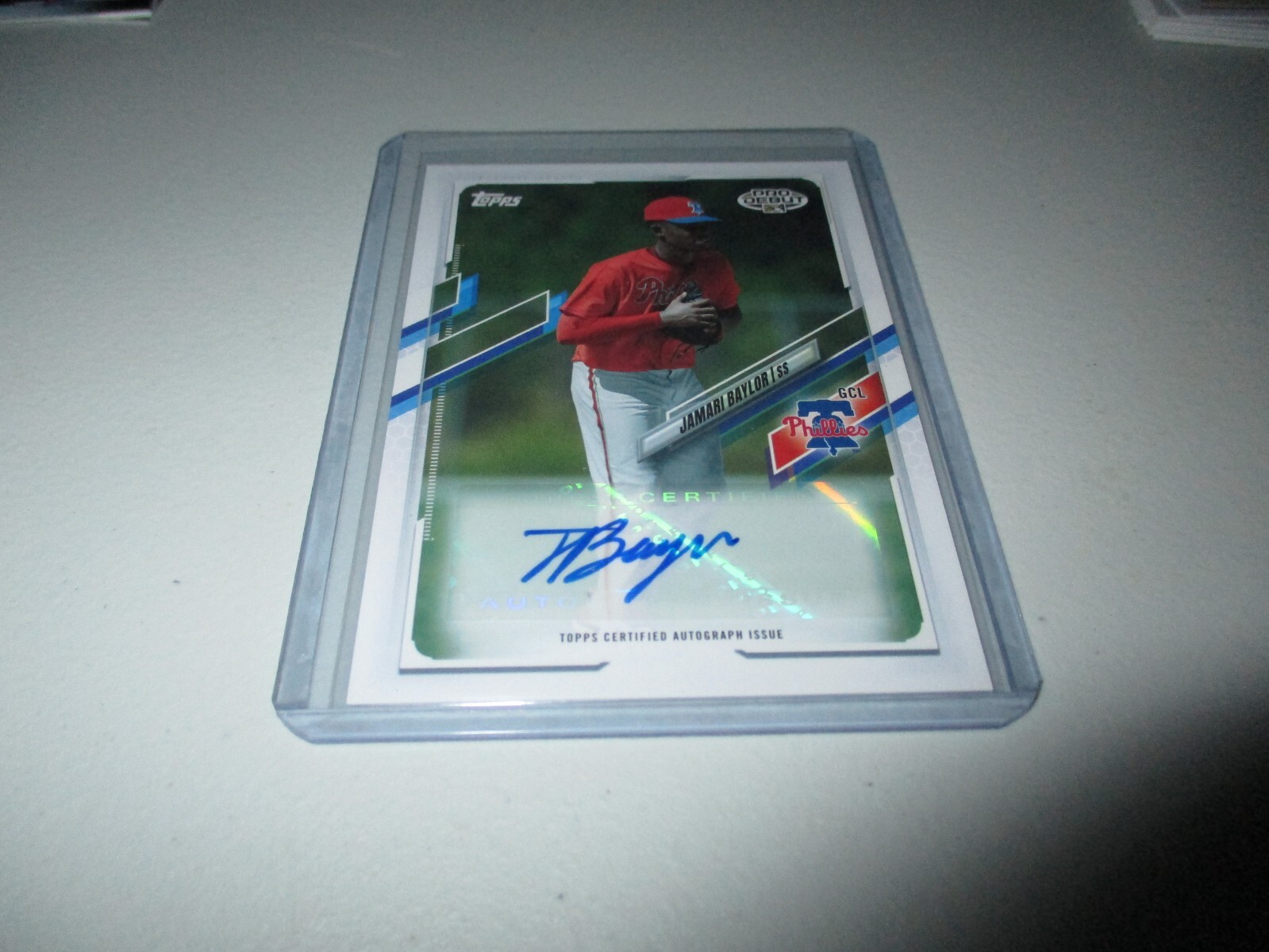 Jamari Baylor 2021 Topps Pro Debut Auto #PD-149 | eBay