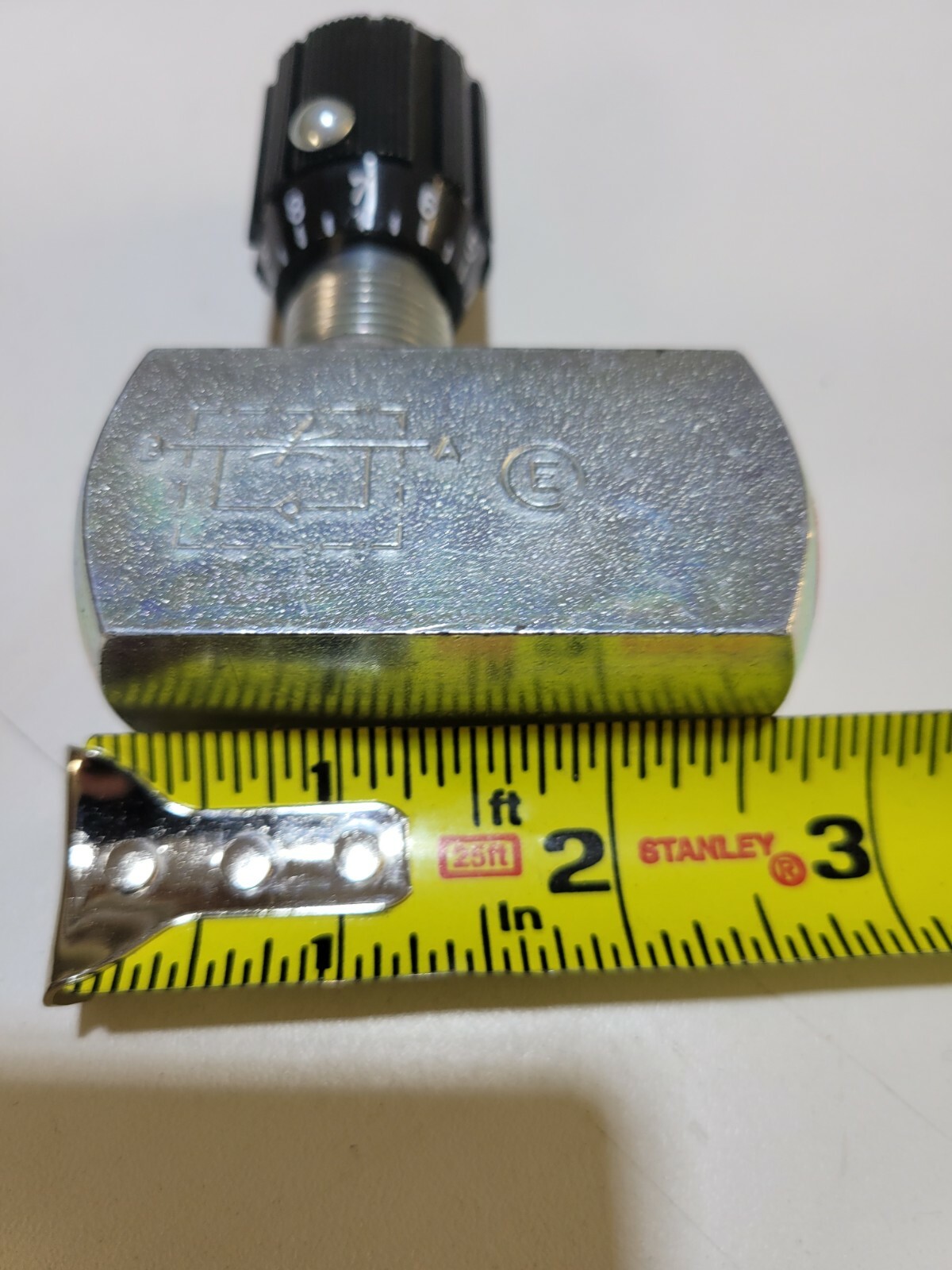 STAUFF DRV-10-V-N PN350 MAX 5000 PSI Inline Needle Valve Carbon Steel ...