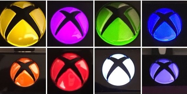 Xbox One set of 20 LEDs Mod/Swap Blue Green Orange Pink Purple Red ...