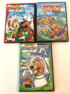 Scooby-Doo Lot Of 3 DVDs, Volumes 1, 3 & 4, Includes 4 TV Episodes each ...
