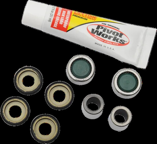 Pivot Works Rear Shock Bearing Kit for Kawasaki KX500 89-04 | eBay