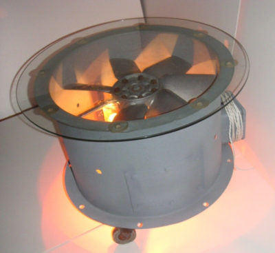 Industrial Fan Coffee Table