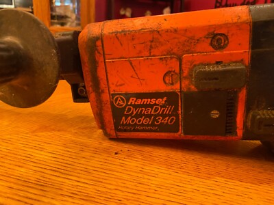 Ramset Dynadrill 340 Hammer Drill 115V 60 Hz 5.5A Made In Germany (BS ...
