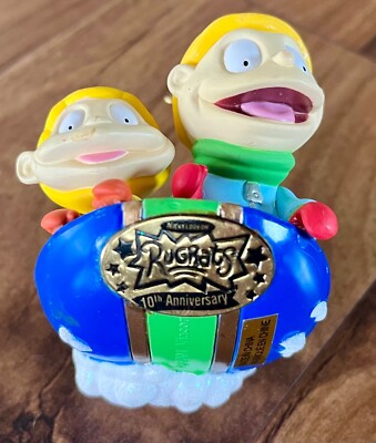Nickelodeon Rugrats 10th Anniversary Ornament Hold Onto Your Hats Tommy ...