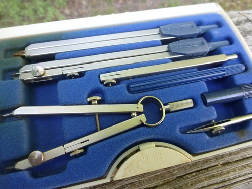 Staedtler Drafting Set Drafting Kit Engineering Compasses Made in Italy ...