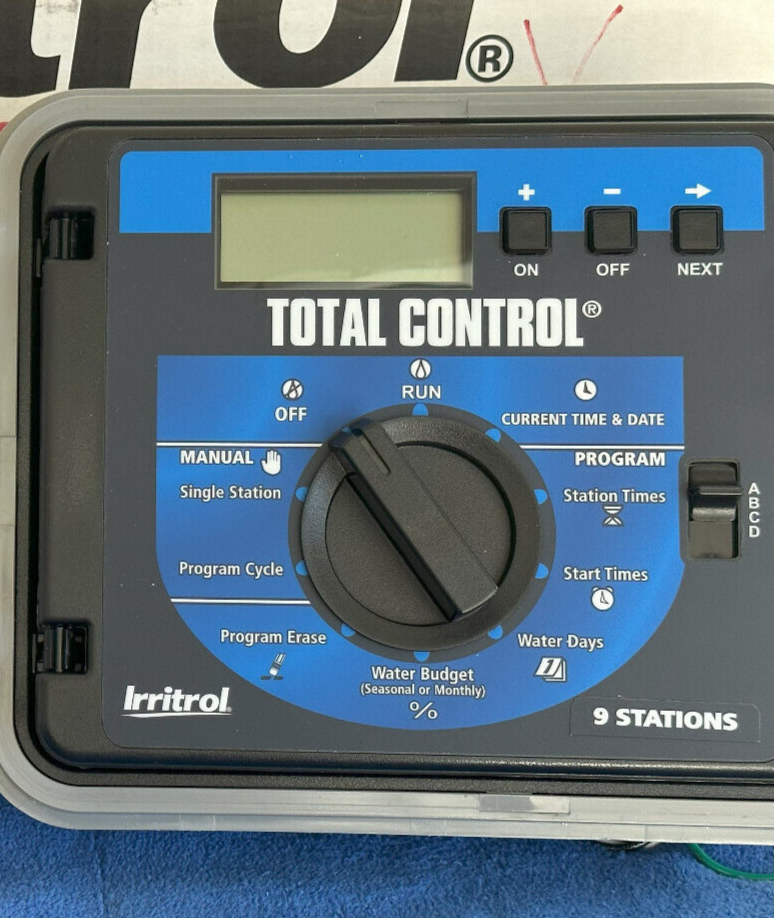 NEW - Irritrol Total Control TC-9EX-R 9 Stn EXT/INT -24hr ship & 5yr ...
