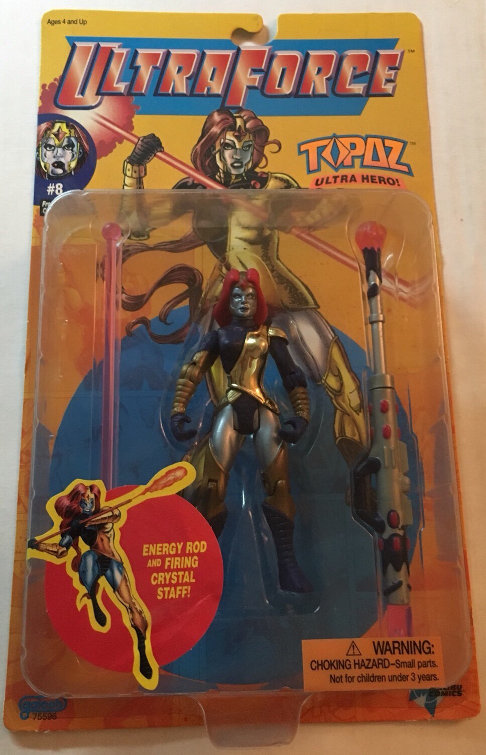 Ultraforce Hardcase Ultra Hero Action Figure 1995 Galoob Toys 75596 for ...