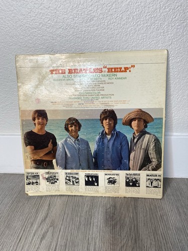 The Beatles Help Mono MAS 2386 Original Motion Picture Soundtrack ...