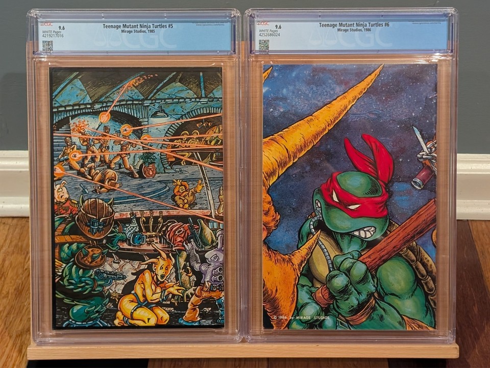 Teenage Mutant Ninja Turtles Mirage Comics 1-12 + Raph, Don, and Loe ...