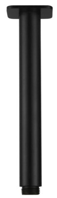 New- Limpid Range- Ceiling Shower Arm 300mm **Square Backplate**- MATT ...
