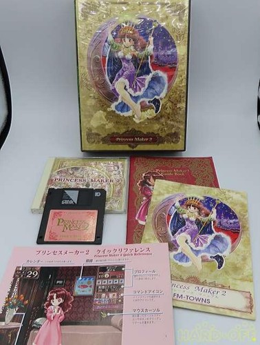 FM-TOWNS MARTY GAINAX Princess Maker 2 PC Retro Child-rearing Game ...