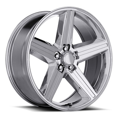 20x9 Iroc Chrome wheels rims 5x4.75 or 5x120.65 +15 73 CB for El Camino ...