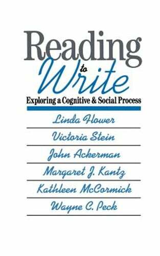 Reading-To-Write: Exploring a Cognitive and Social Process by Flower ...