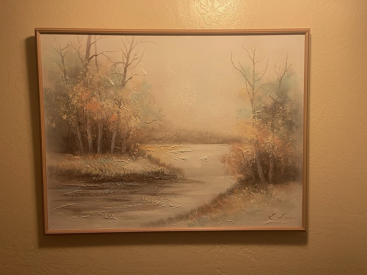 E Lee Artist Painter Nature Oil On Canvas Sale | varsana.com