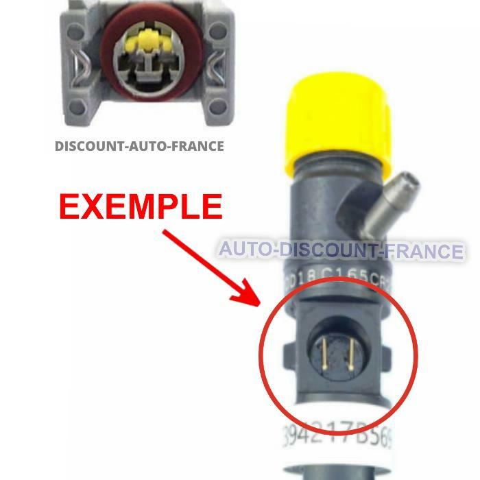 4 connecteurs fiche prise pour injecteur diesel pour injecteurs Delphi ...