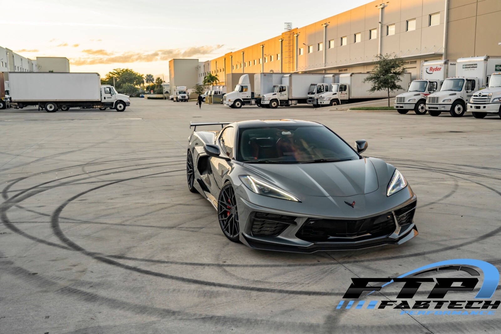 C8 Stingray 5VM Aero Kit Exposed Carbon Carbon Fiber 2020+ Chevrolet ...