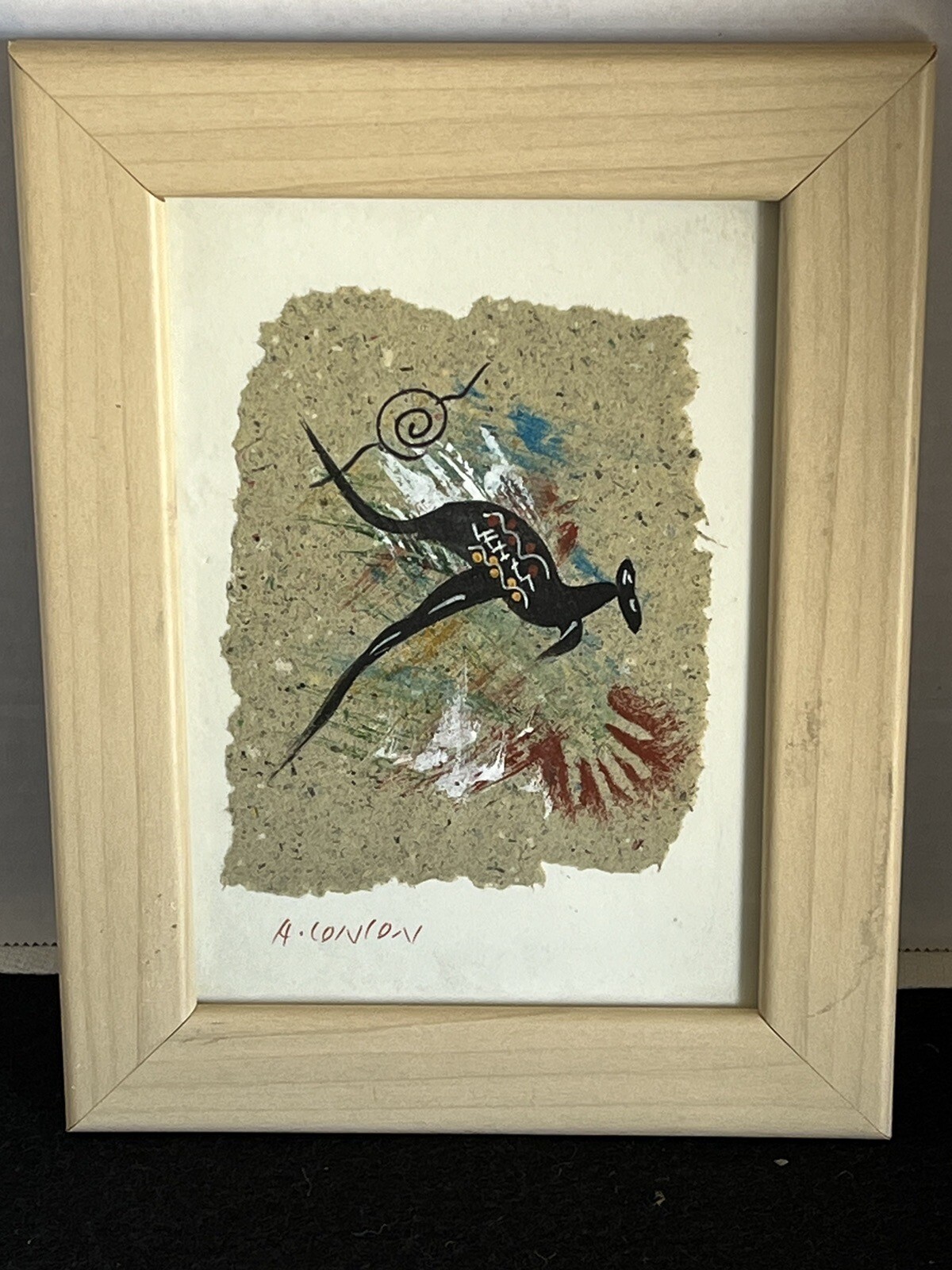 Original Arthur Conlon Descendant of Wakka Wakka Tribe, Aboriginal Art ...