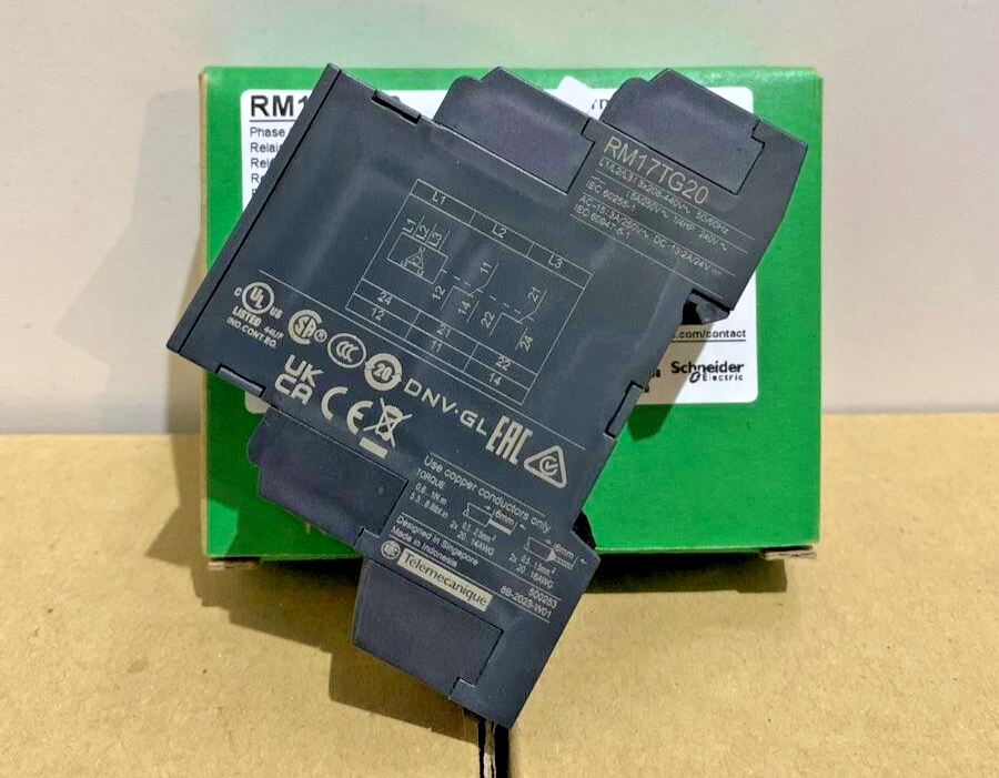 2PCS LOT Schneider RM17TG20 Modular 3phase supply control relay,5A,2CO ...