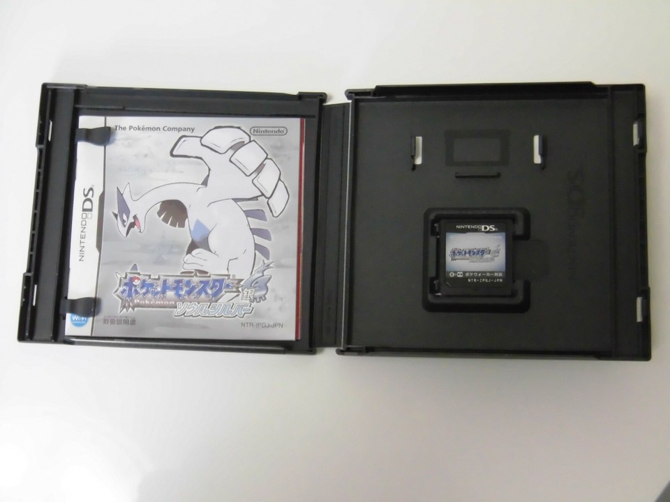 Nintendo DS Pokemon Soul Silver Japan NDS w/box pokewalker | eBay