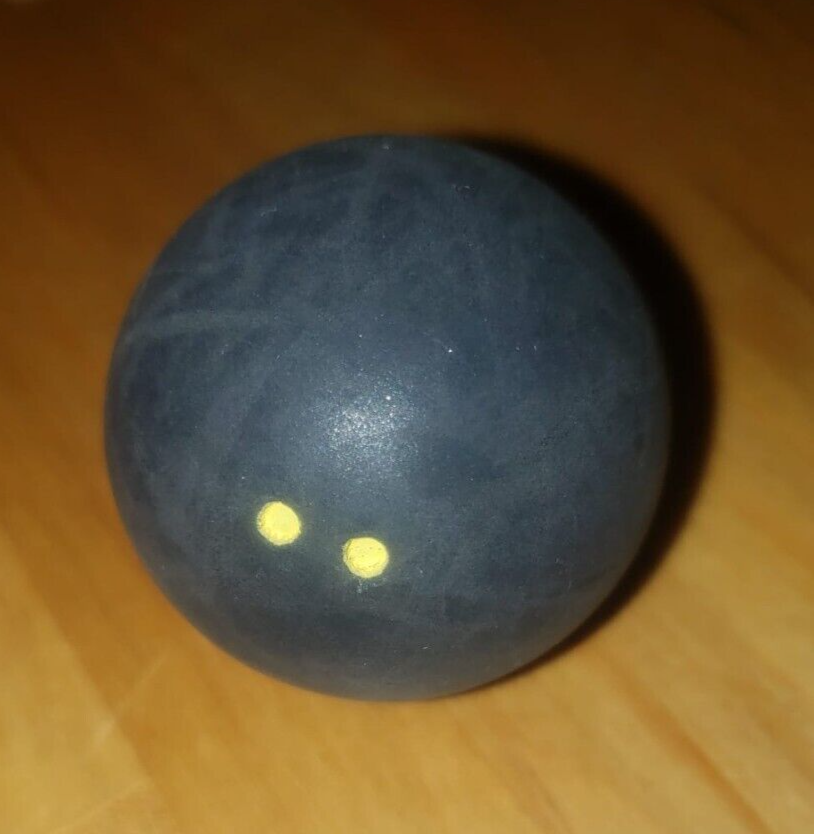 Used Dunlop squash ball double yellow dot | eBay