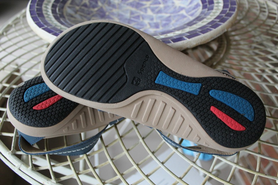 SPENCO MEDICAL CORPORATION BLUE LEATHER SHOES/SANDALS SZ 8 NWOB | eBay