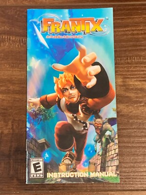 Frantix Playstation Portable Sony PSP Manual Only | eBay