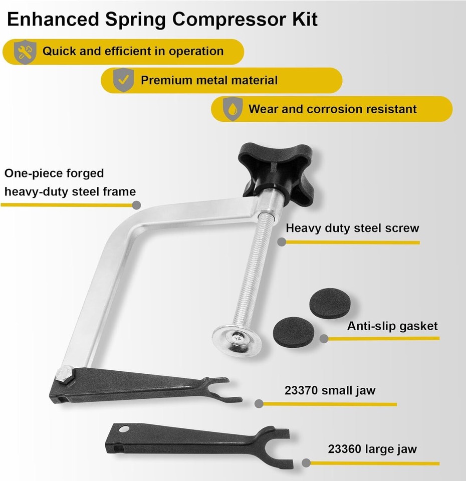 23300 Small Engine Valve Spring Compressor Tool Fit 3/4" to 1-1/16 ...