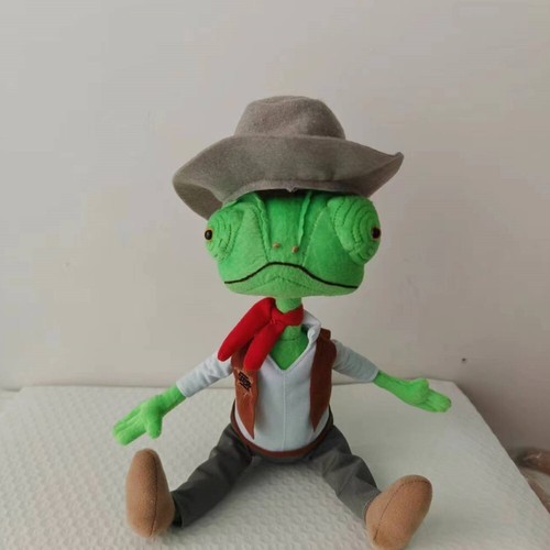 Rare Rango Green Lizard 12" Plush Toy Figure Johnny Depp Paramount New ...