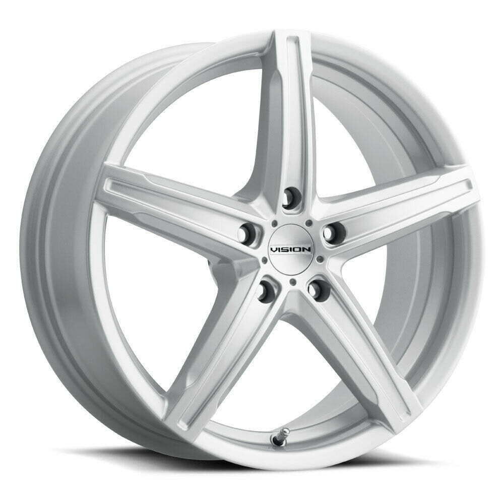 17" Vision Street 469 Boost Silver Wheel 17x7 5x110 38mm Rim | eBay