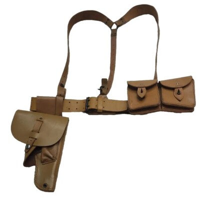 French MAC 50 Mle 48 GT 2 Holster Belt Rig with stamps - Indochina ...