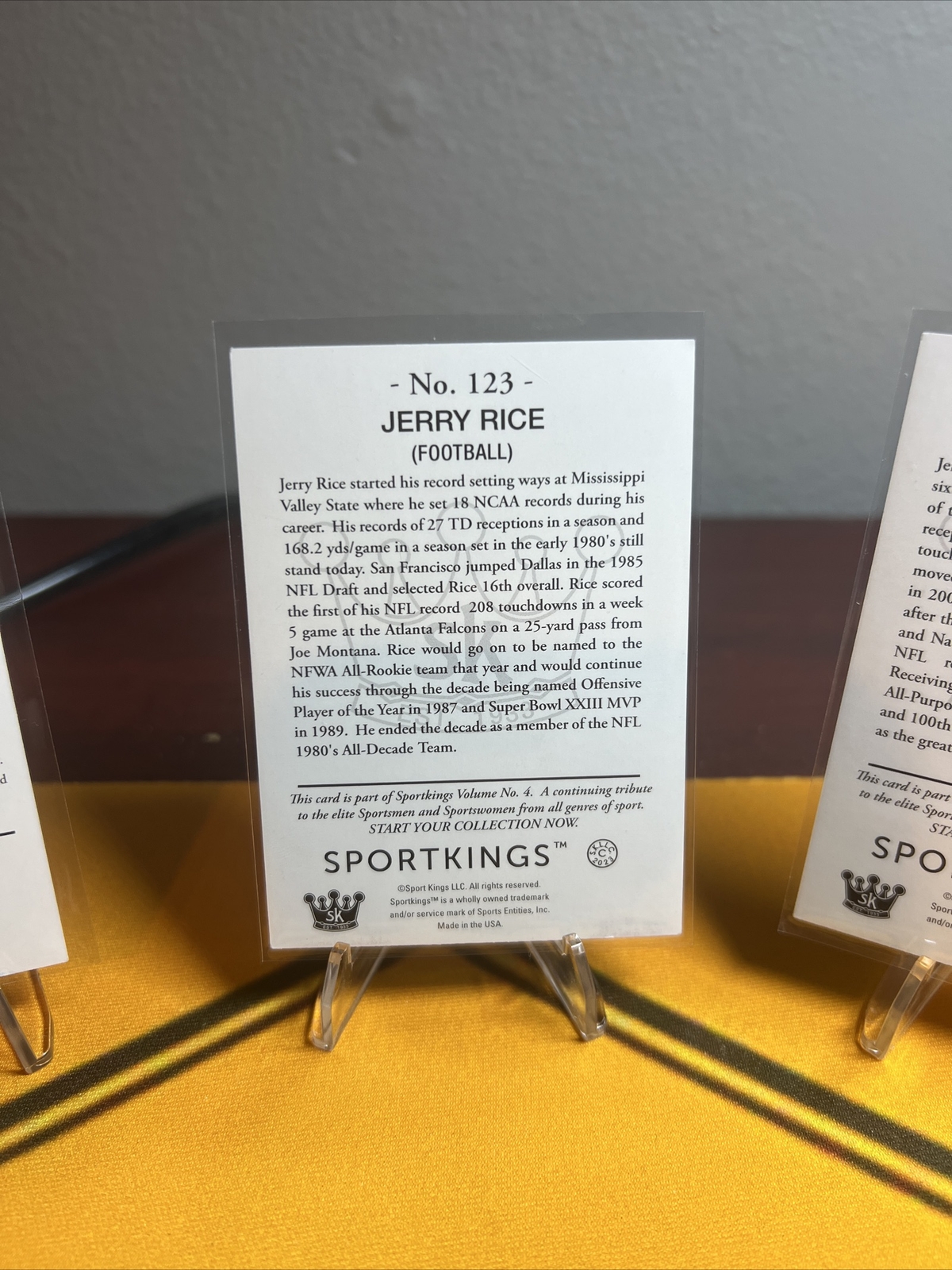 2023 Sportkings Volume 4 - Mini #133 Jerry Rice for sale online | eBay