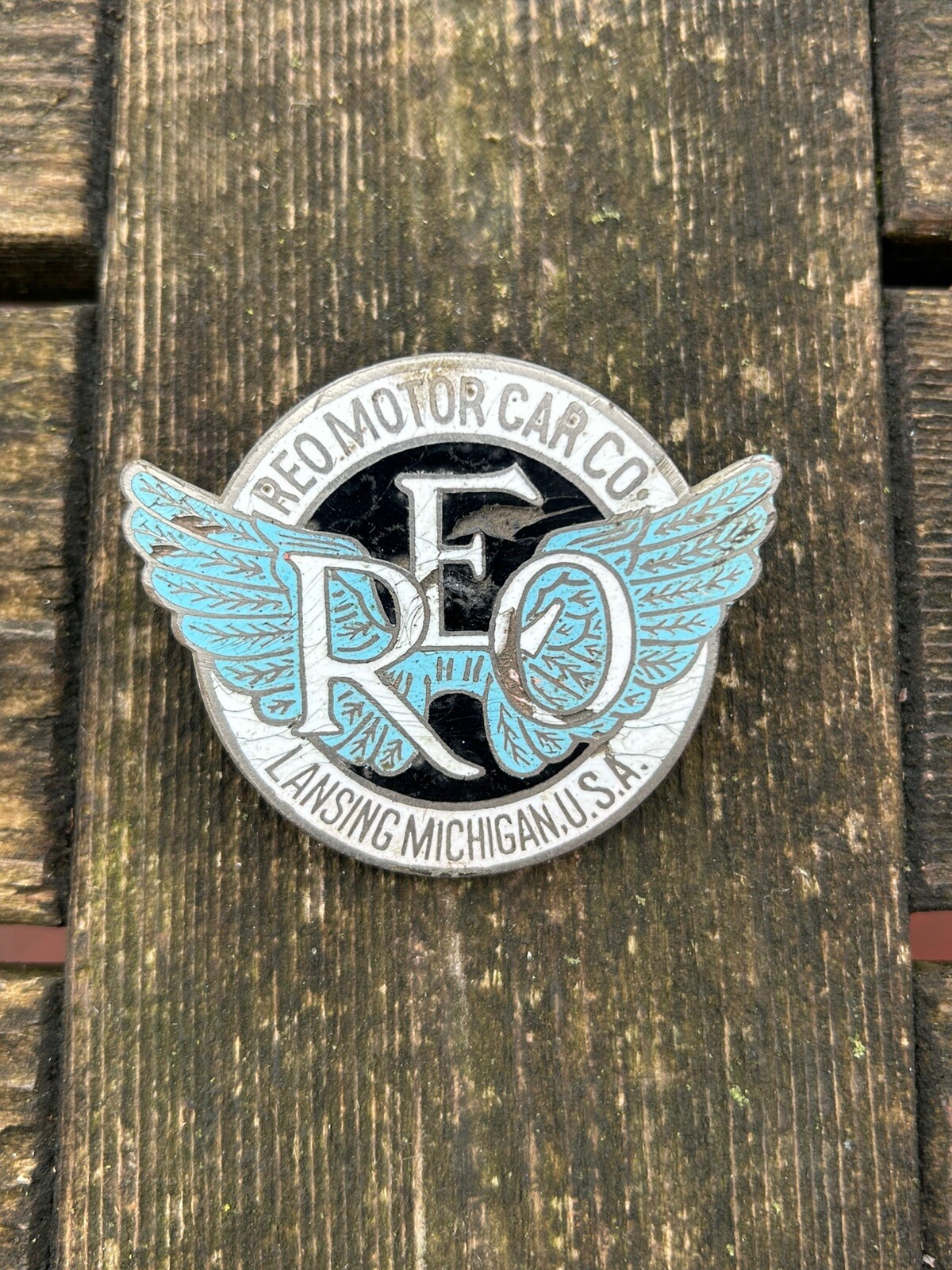 1920s REO Radiator Emblem Model F Speedwagon & Automobile Made in ...