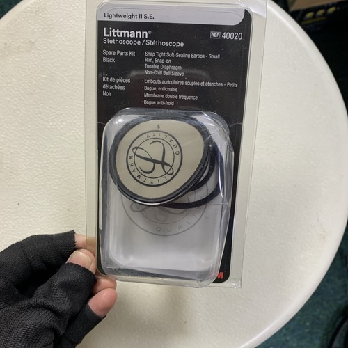 3M Littmann Stethoscope Spare Parts Kit, Lightweight II S.E., Black ...