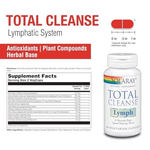 SOLARAY Total Cleanse Lymph VCapsules 60 Count | eBay